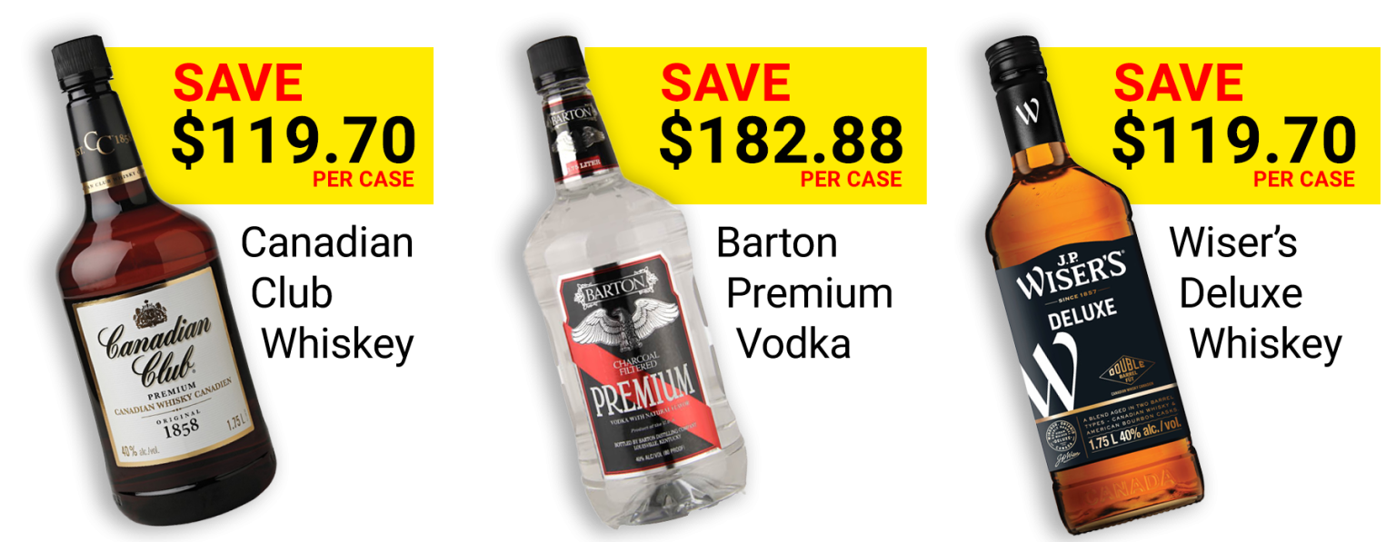 Booze Bus saves you 40% OFF Ontario liquor prices