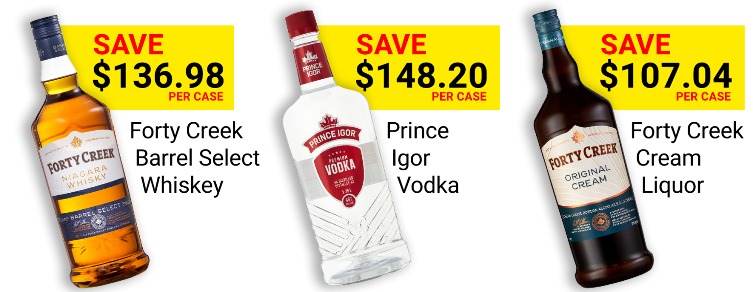 Booze Bus saves you 40% OFF Ontario liquor prices